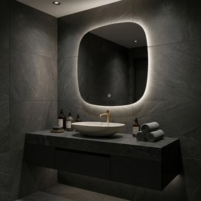 Rea Rea, Zrcadlo LED 70x70cm TOP, HOM-01519