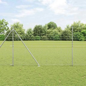 Svařované drátěné ploty s hroty 25 x 1,6 m Pozinkovaná ocel 3351444