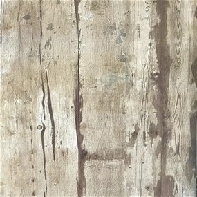 Samolepící fólie  45 cm x 10 m IMPOL TRADE T69 dřevěný obklad hnědý s patinou samolepící tapety