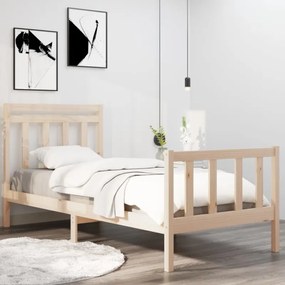 Rám postele masivní dřevo 90 x 190 cm Single,  3105345 HangarStore.cz