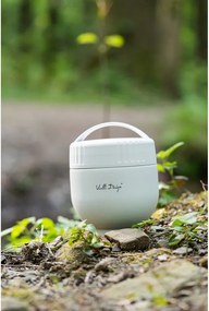 Bílá termoska na jídlo z nerezové oceli 680 ml Fuori – Vialli Design