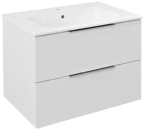 Sapho Cirasa - Umyvadlová skříňka, 70x52x46 cm, 2 zásuvky, bílá CR701-3030