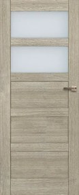 Interiérové dveře vasco doors BRAGA model 3 Průchozí rozměr: 70 x 197 cm, Orientace dveří: Levé dveře, Dekor: Buk jasmínový