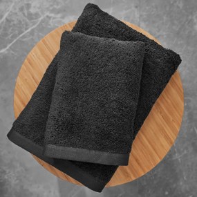 Ručníky Velikost ručníku: 70 x 140 cm, Barva ručníku: Petro - tmavě šedá