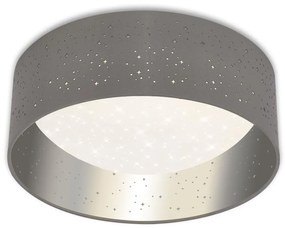 Briloner Briloner 3482014 - LED Stropní svítidlo STARRY SKY LED/12W/230V šedá/stříbrná BL1653