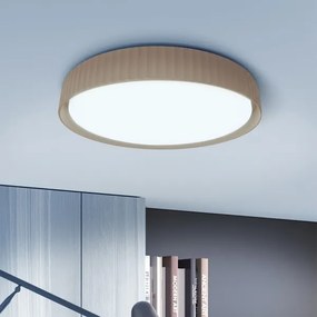 Brilagi - LED Stmívatelné stropní svítidlo LUCIA LED/48W/230V pr. 41 cm hnědá+DO