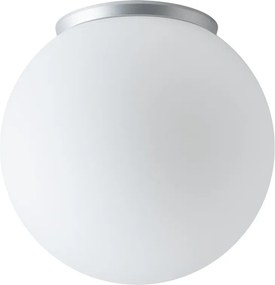 OS STY44986 STYX 2 stropní/nástěnné skleněné svítidlo stříbrná / bílá IP65 25W E27 - OSMONT
