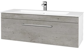 Dřevojas Koupelnová skříň ASTON SZZ 120 Varianta: N01 Bílá lesk / Úchytka T06 / IND Individual