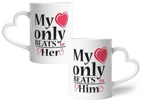 Sablio Hrnky My heart only beats: 2ks 330ml