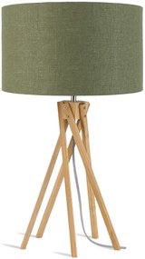 Stolní lampa Kilimanjaro barva stínidla: linen green forest (GF) - 100% len, velikost: stínidlo 3220