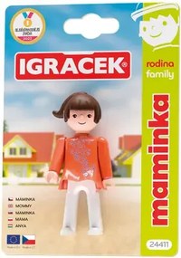 EFKO Kloubová figurka Igráček Maminka / edice Rodina / výška 7,5 cm /