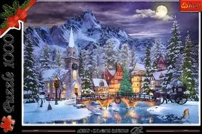 TREFL Puzzle Vánoční atmosféra / 1000 dílků / 68,3 x 48 cm / Děti a do