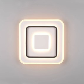 LED stropní svítidlo Jora hranaté, 39,5 x 39,5 cm