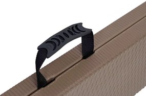 Zahradní lavice RATTAN hnědá