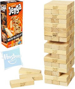 HASBRO HRA Jenga set 54 dílků v krabičce Dřevo *SPOLEČENSKÉ HRY* 14a2120