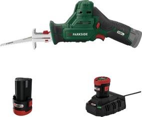 Parkside® Aku pilka na větve Paas 12 C3, 2x 2 Ah