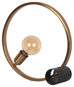 LABEL51 Kovová stolní lampa RING zlatá