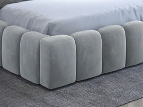 Dvoulůžková postel LAMICA II 180x200 s LED osvětlením Monolith - výběr z 2 provedení