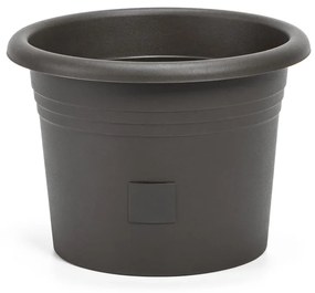 Samozavlažovací květináč Narza antracit 25 cm