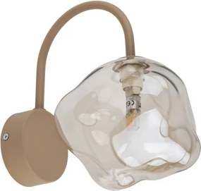 Brilagi - Nástěnná lampa VULCANO 1xG9/8W/230V béžová/kouřová béžová