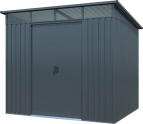 Zahradní domek BestBerg ZDSL-6S / 6,6 m² / 238 x 279 x 203 cm / světle šedá