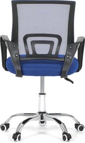 Dětská otočná židle modrá KA-L103 BLUE