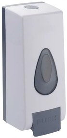 BISK Erga M1, dávkovač tekutého mýdla 600ml, bílá-šedá, ERG-08074