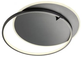 Redo Stropní LED svítidlo Arp kulaté Barva: Černá