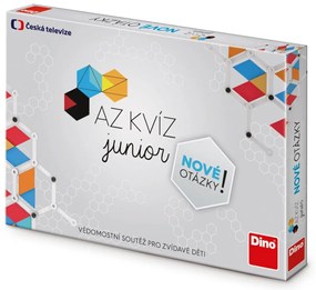 AZ Kvíz Junior Nové otázky společenská hra v krabici 33,5x23x4cm