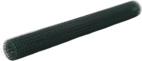 Pletivo ke kurníku ocel PVC vrstva 10 x 1,5 m zelené 143629