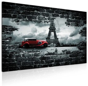 Malvis ® 3D obraz Eiffelova věž Velikost (šířka x výška): 120x80 cm