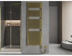 Mexen Hades, elektrické topné těleso 1800 x 600 mm, 900 W, zlatá lesklá, W104-1800-600-2900-50
