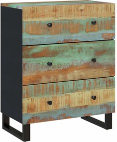 Příborníky 2 ks 60 x 33 x 75 cm masivní recyklované dřevo 3143637