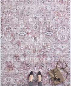 Nouristan - Hanse Home koberce Kusový koberec Asmar 104007 Raspberry/Red - 200x290 cm