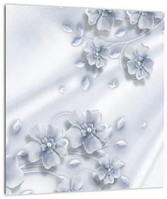 Obraz - Květinový design (30x30 cm)