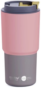 Asobu PICK ME UP cestovní termohrnek PASTEL PEACH/ORANGE 650ml