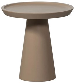 Hoorns Hnědý dřevěný odkládací stolek Elvira 45 cm