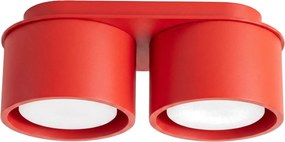 Sollux Lighting Stropní svítidlo MODO 2 červené GX53