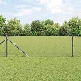 Svařované drátěné ploty s hroty 25 x 0,4 m Ocel potažená PVC 3352183