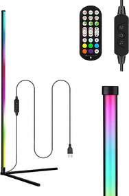 Podlahová Lampa Bluetooth Rgb Led S Dálkový Ovladač