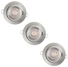 Ledvance Ledvance - SADA 3x LED Stmívatelné podhledové svítidlo SIMPLE LED/4,9W/230V P225214