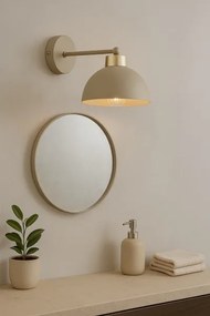 Brilagi - Nástěnná lampa MOON 1xE27/60W/230V béžová/zlatá