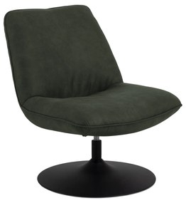 Krzesło Tapicerowane do salonu Jadalni na nowoczesnej nóżce Zielone PAMMY