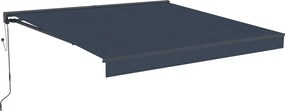 Elektrická markýza BestBerg BBSU-E350CG / 350 x 300 cm / šedá