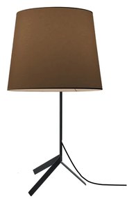 Odolná stolní lampa Bivio Table  Odolná stolní lampa Bivio Table Rozměr: Ø 380 - Tmavě hnědý