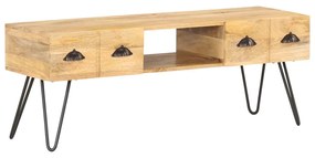 vidaXL TV stolek 120 x 35 x 45 cm masivní mangovníkové dřevo
