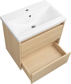 Comodo Koupelnová skříňka s keramickým umyvadlem Arwood DL 60