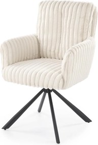 HALMAR K572 židle krémová