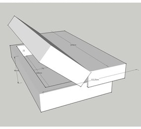 Rozkládací pohovka ALABAMA Tempo Kondela
