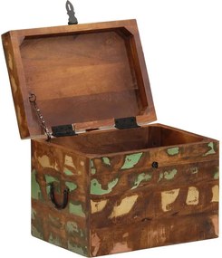 Úložný box recyklované masivní dřevo 241644